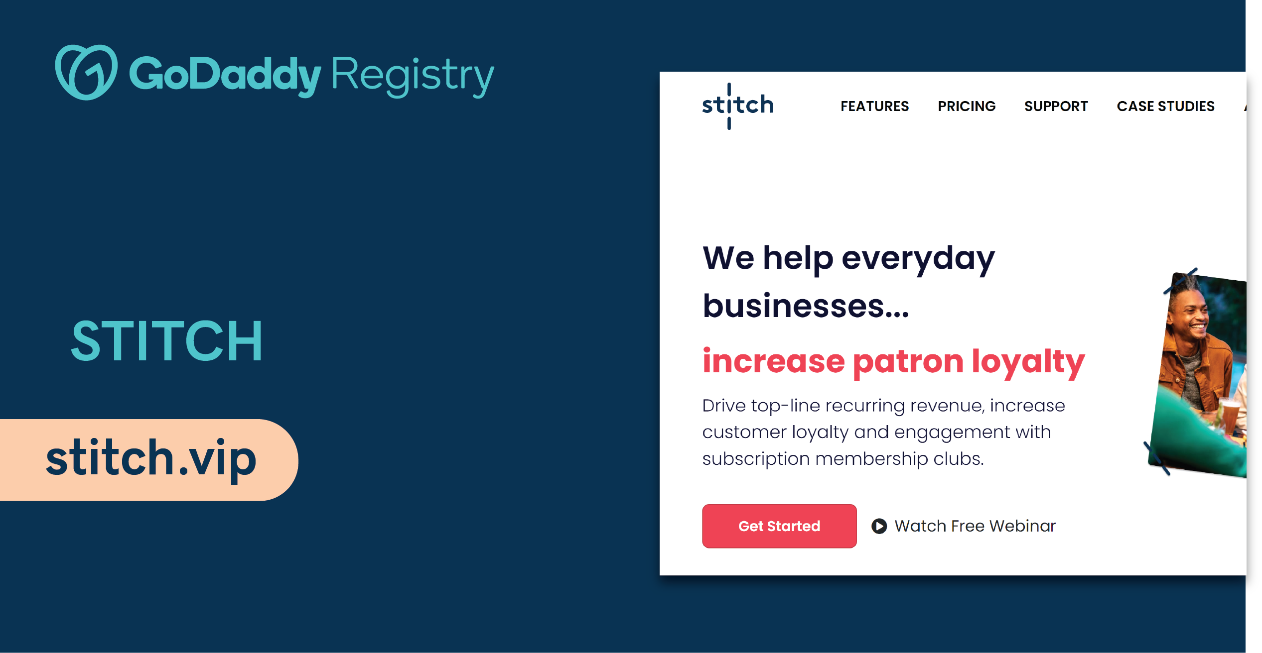 Find Your Perfect Domain | GoDaddy Registry Domain Hub