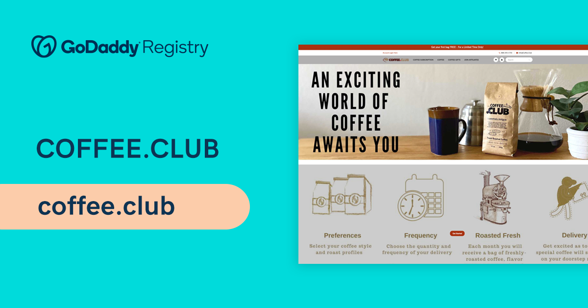 Find Your Perfect Domain | GoDaddy Registry Domain Hub